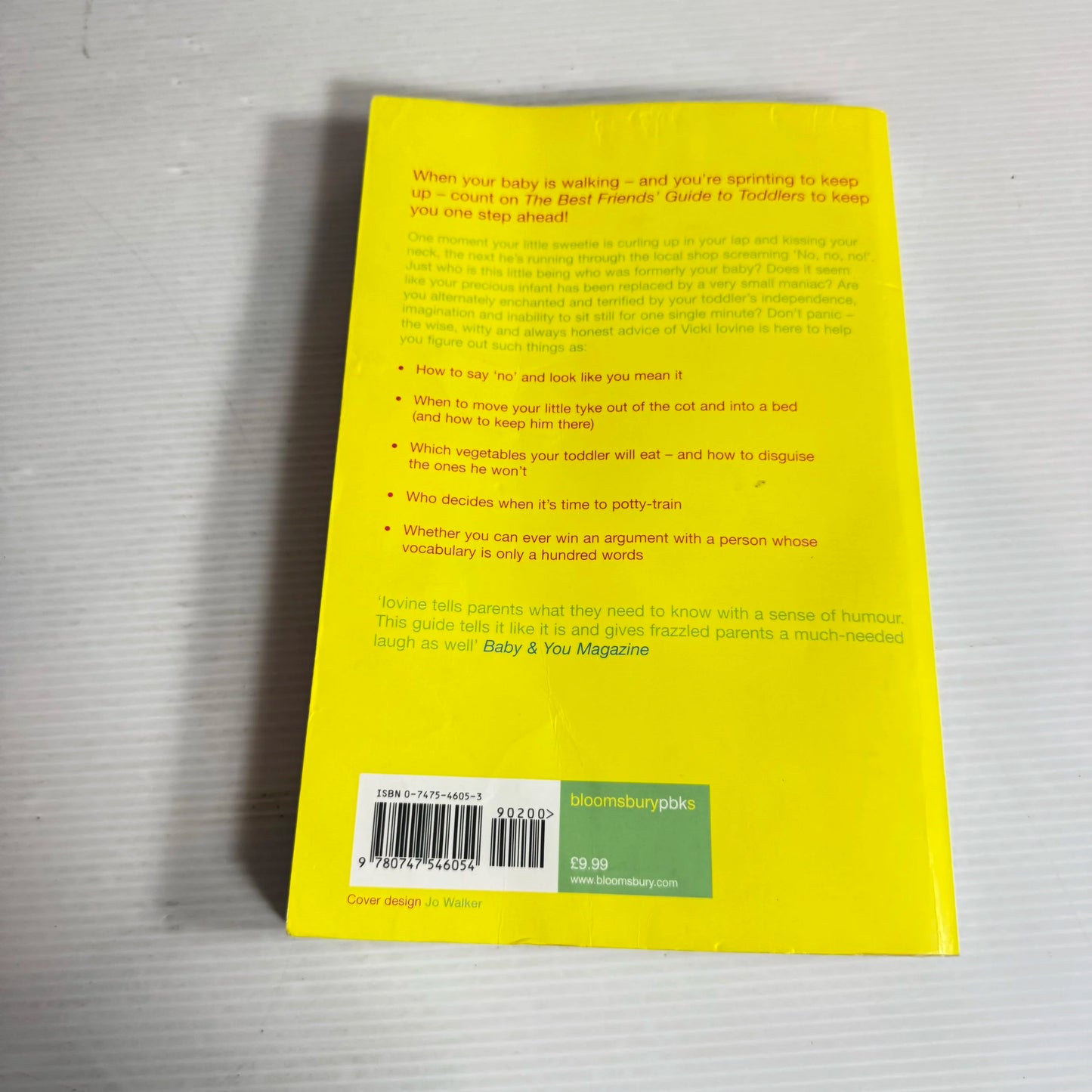 The Best Friends' Guide to Toddlers - Vicki Lovine – Second Chance Books