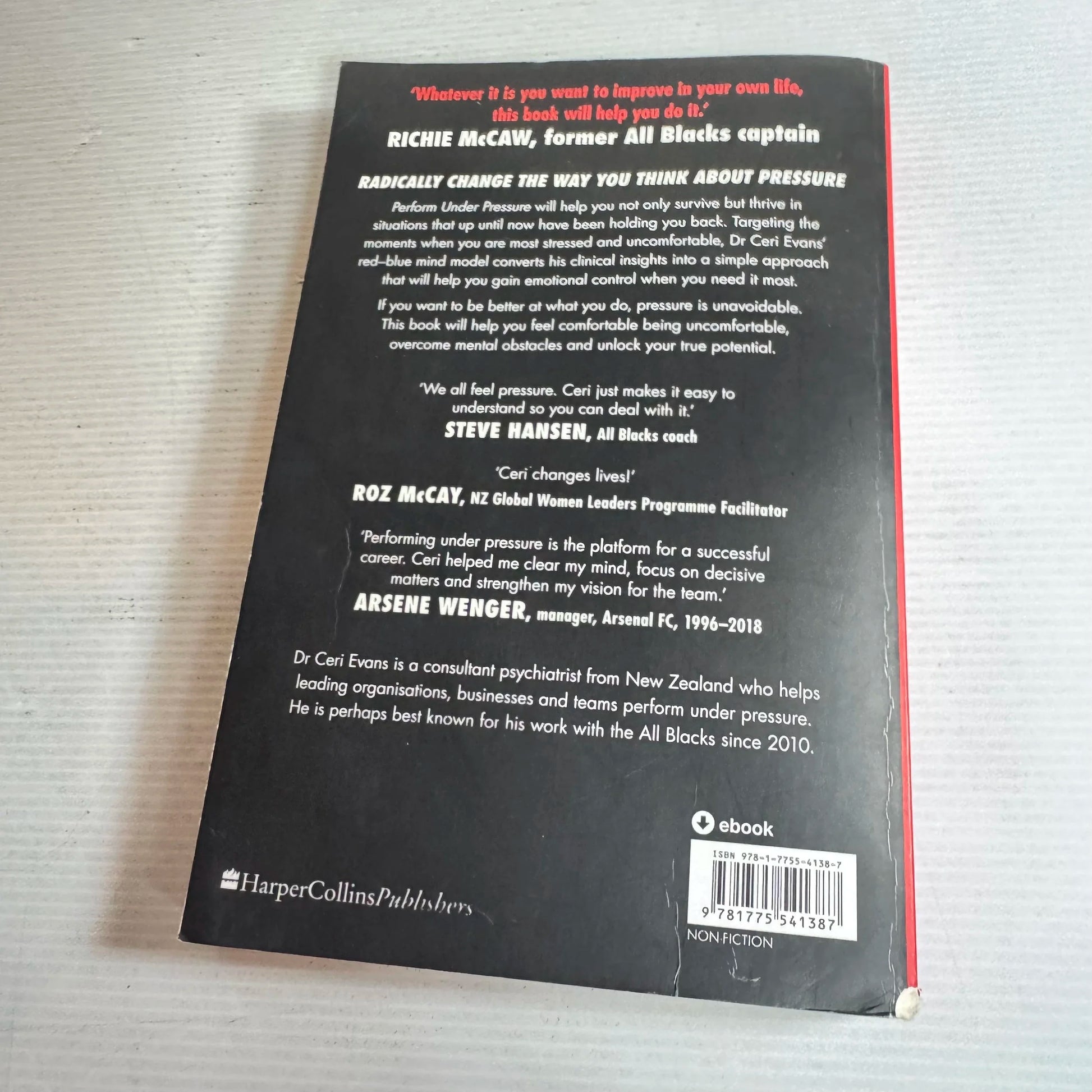 Preform Under Pressure : Change The Way You Feel, Think and Act Under ...