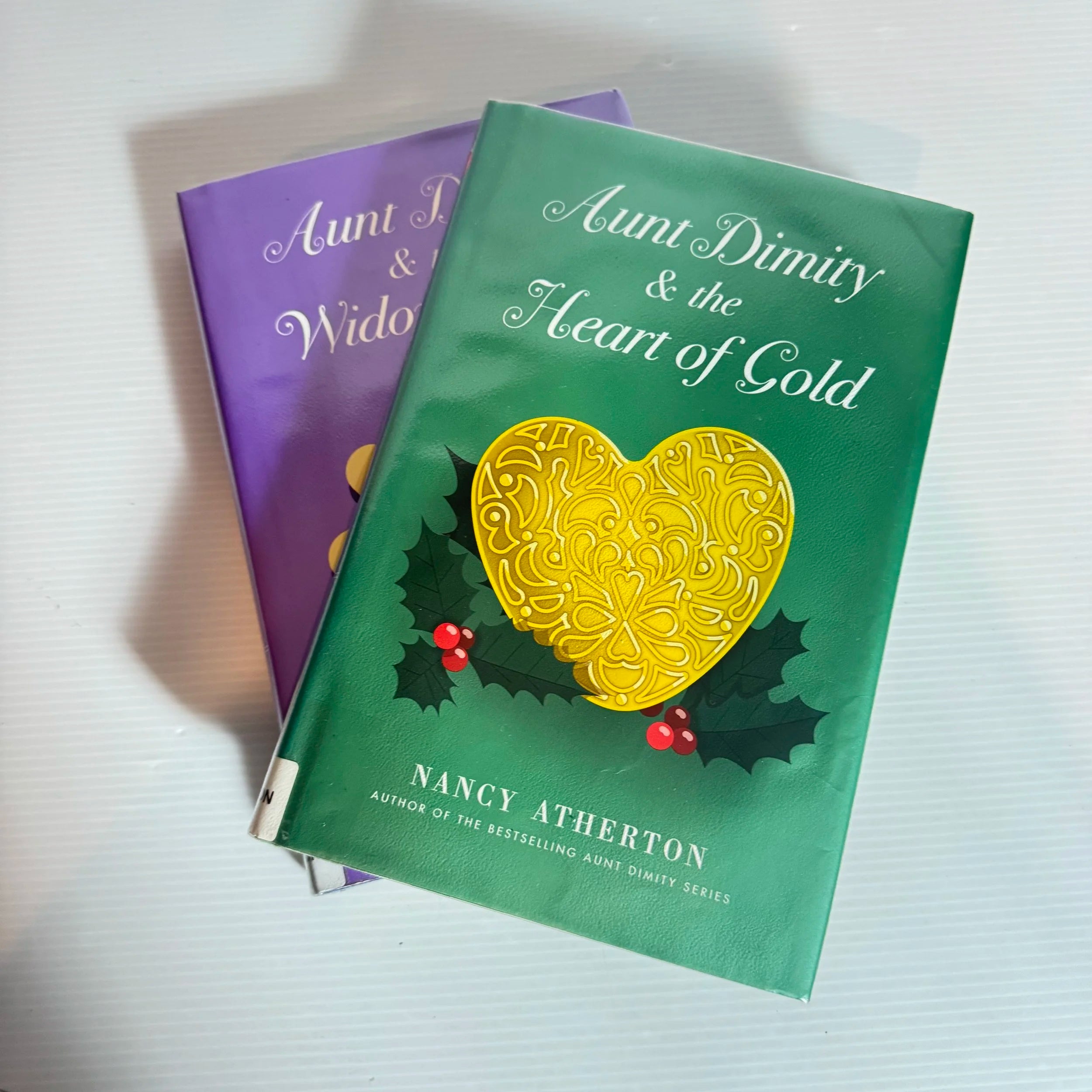 Nancy Atherton Book Bundle x 2 - Aunty Dimity & the Heart of Gold and ...