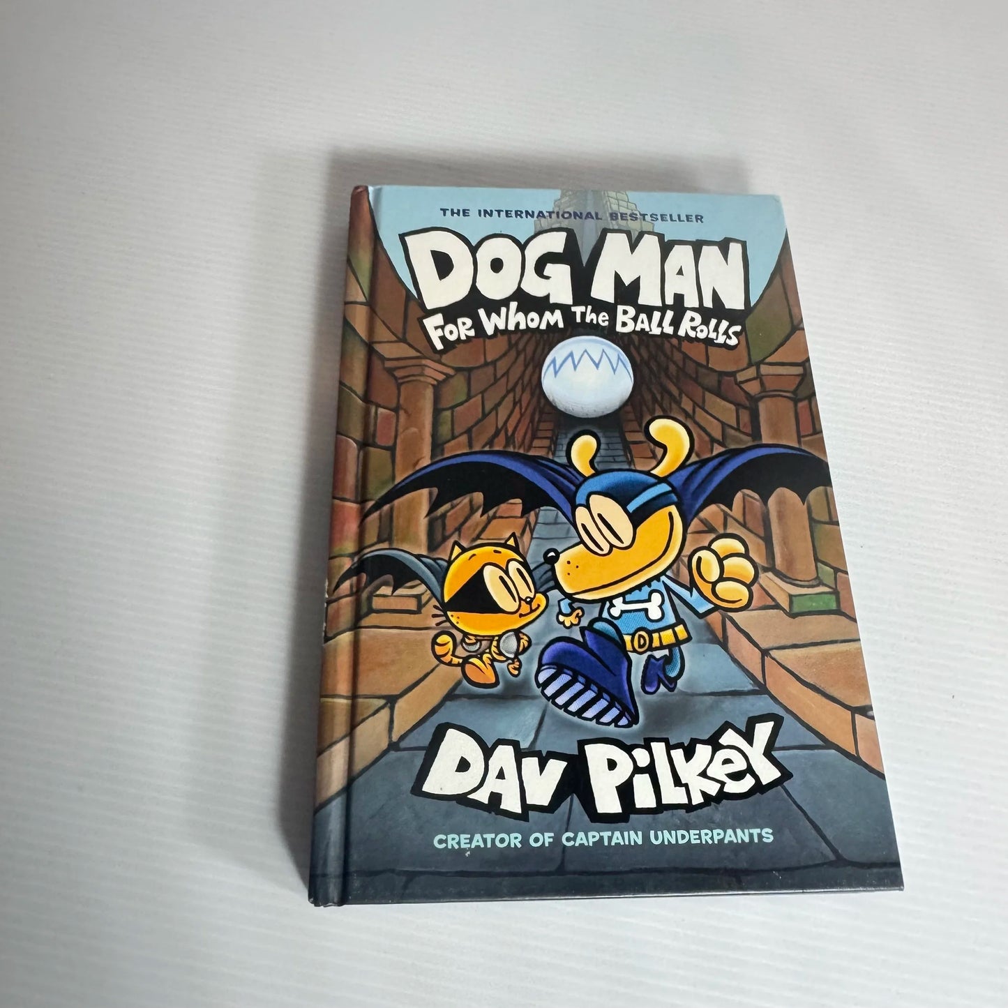 Dog Man For Whom the Ball Rolls : Graphic Novel - Dav Pilkey – Second ...