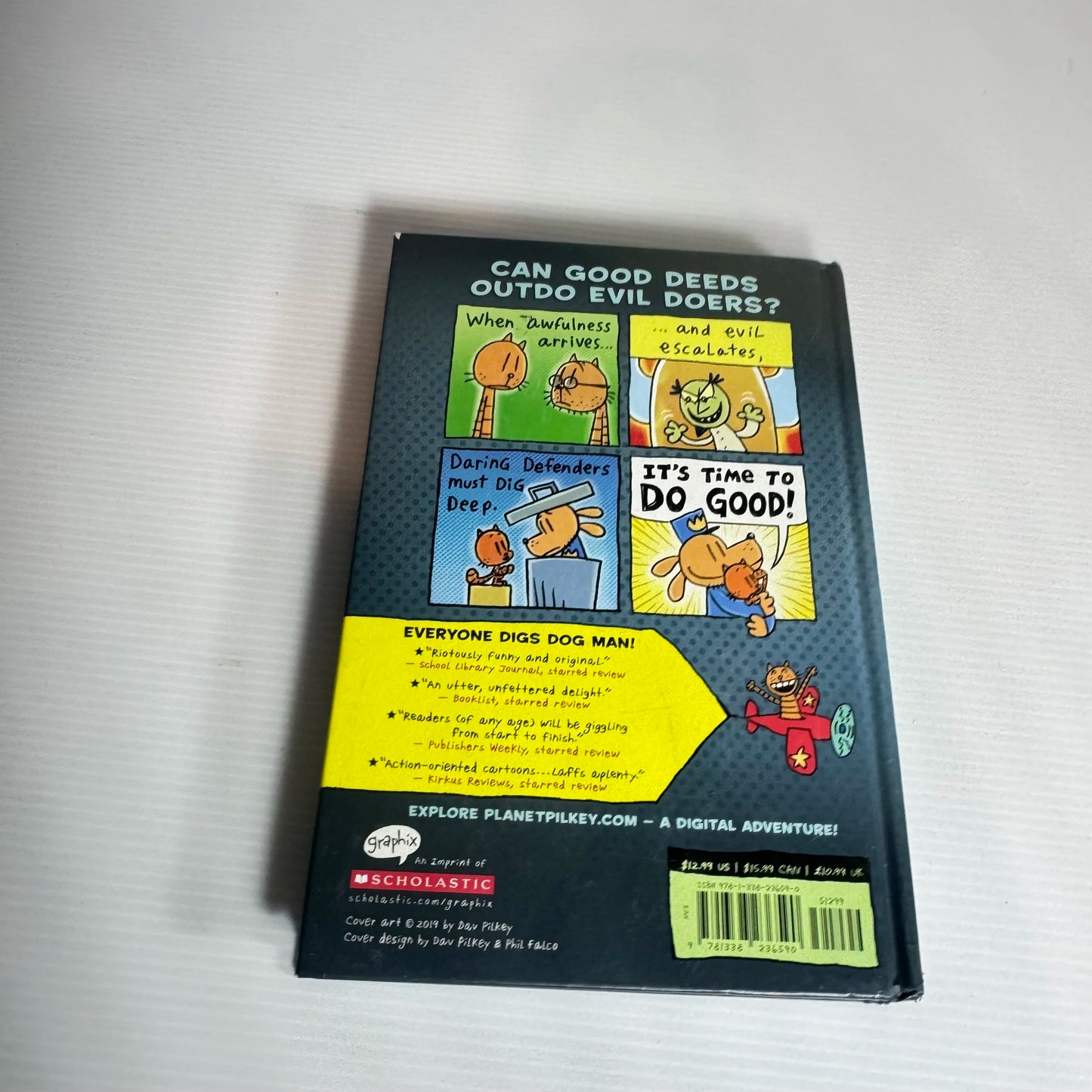 Dog Man For Whom the Ball Rolls : Graphic Novel - Dav Pilkey – Second ...