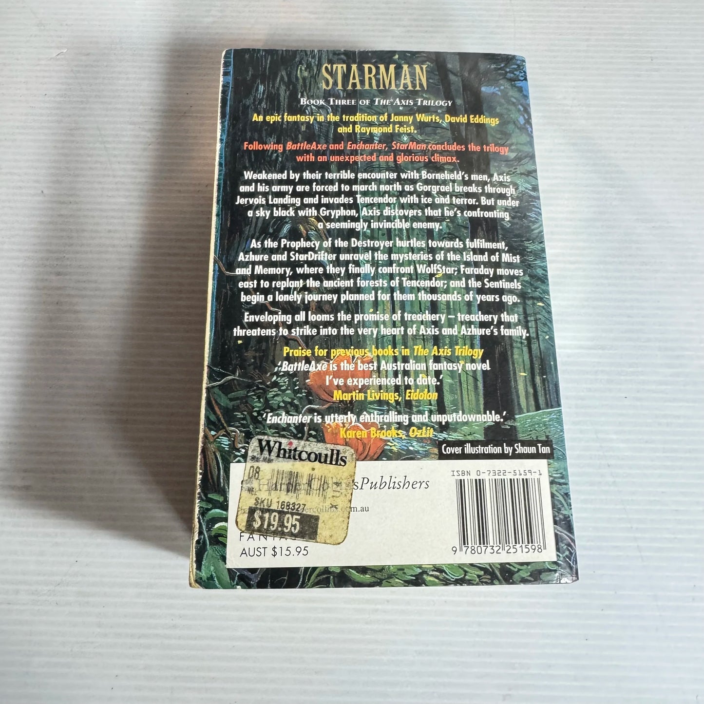 Starman : Book Three of The Axis Trilogy - Sara Douglass – Second ...