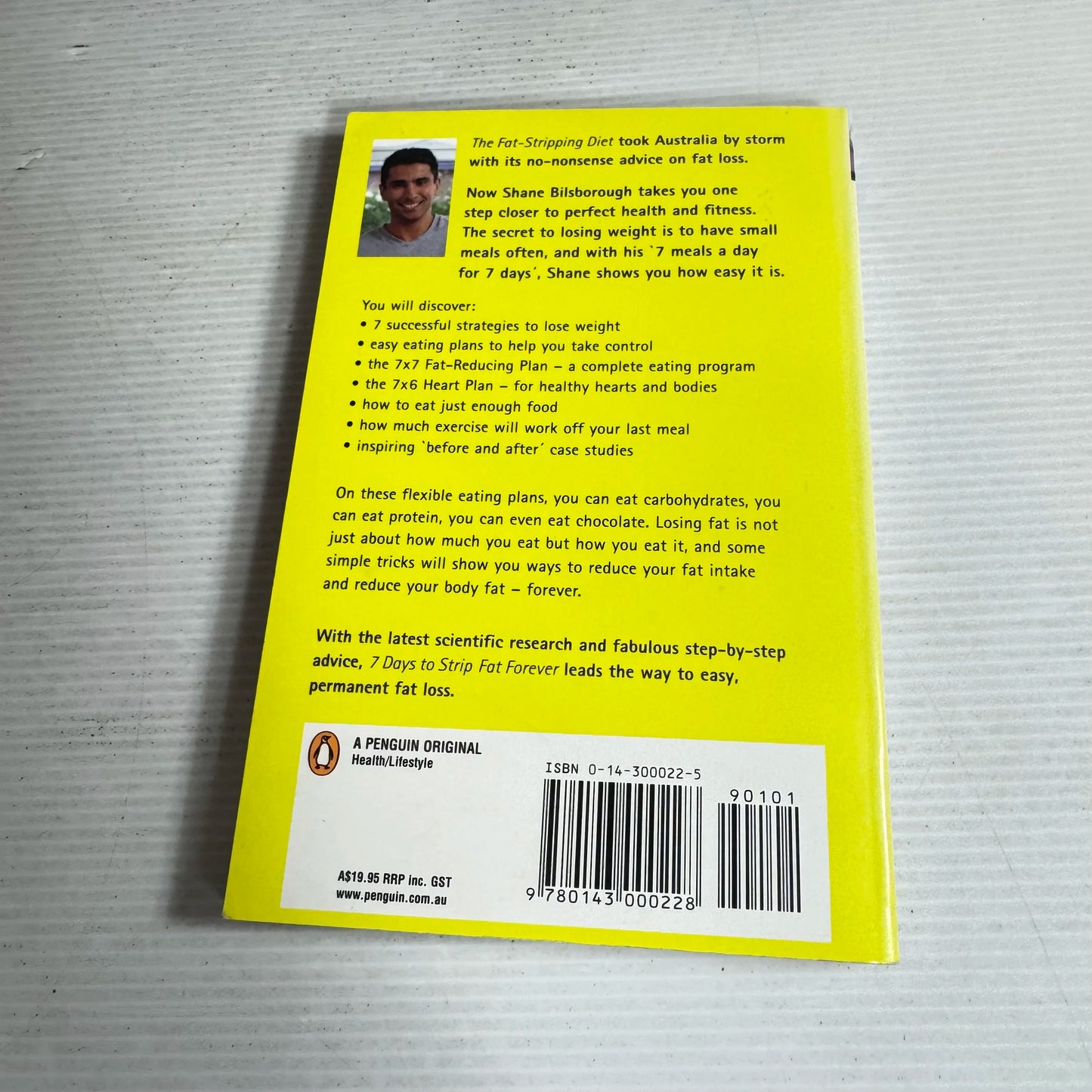 7 Days To Strip Fat Forever - Shane Bilsborough – Second Chance Books