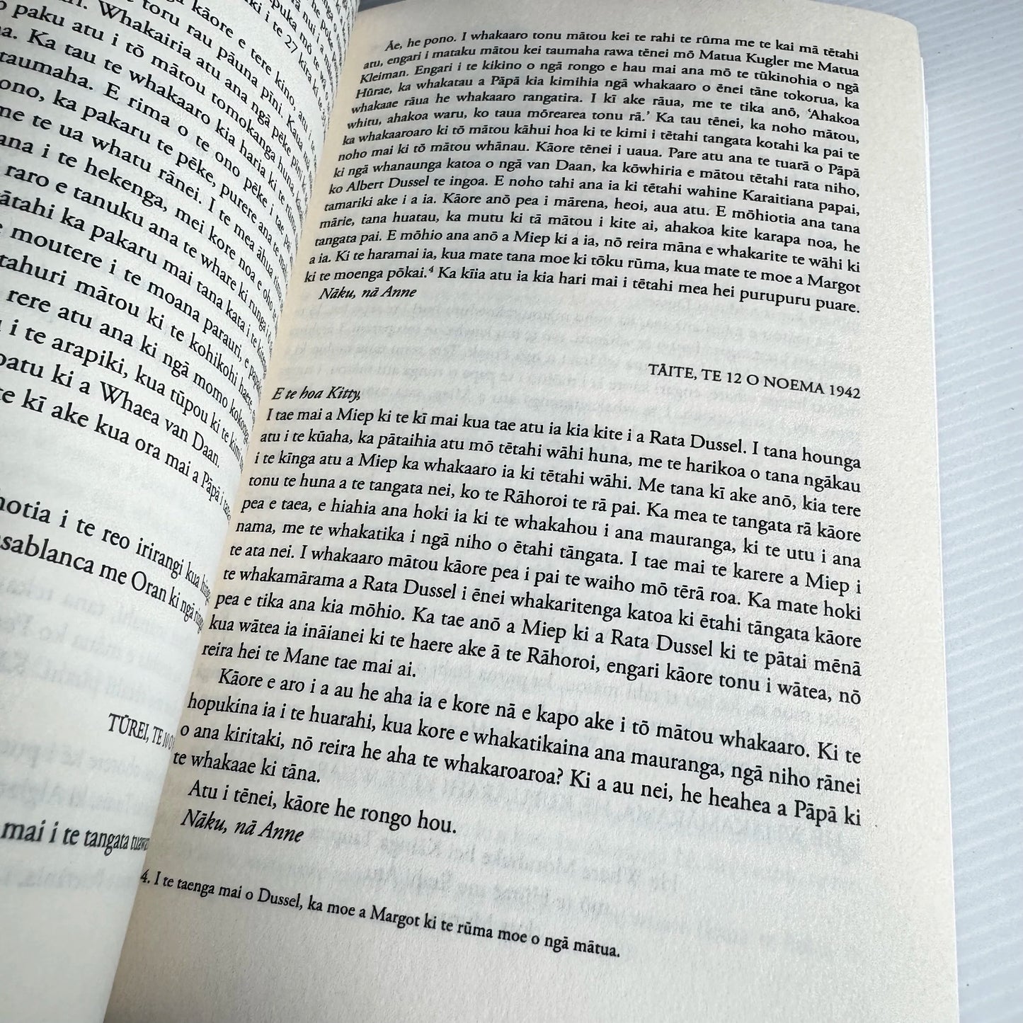 Anne Frank - Te Rātaka a Tētahi Kōhine (In Te Reo) – Second Chance Books