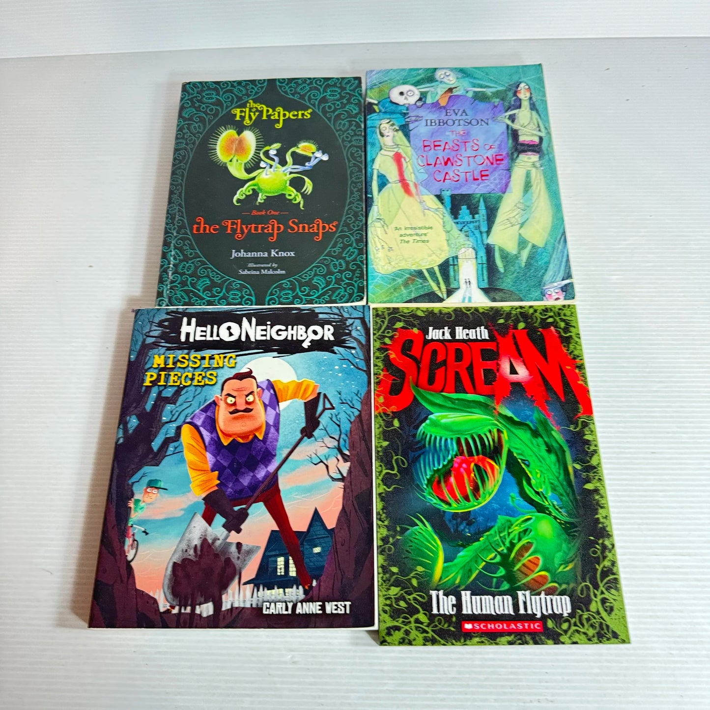 Scary Children's Chapter Book Bundle x 4 Books (501) – Second Chance Books