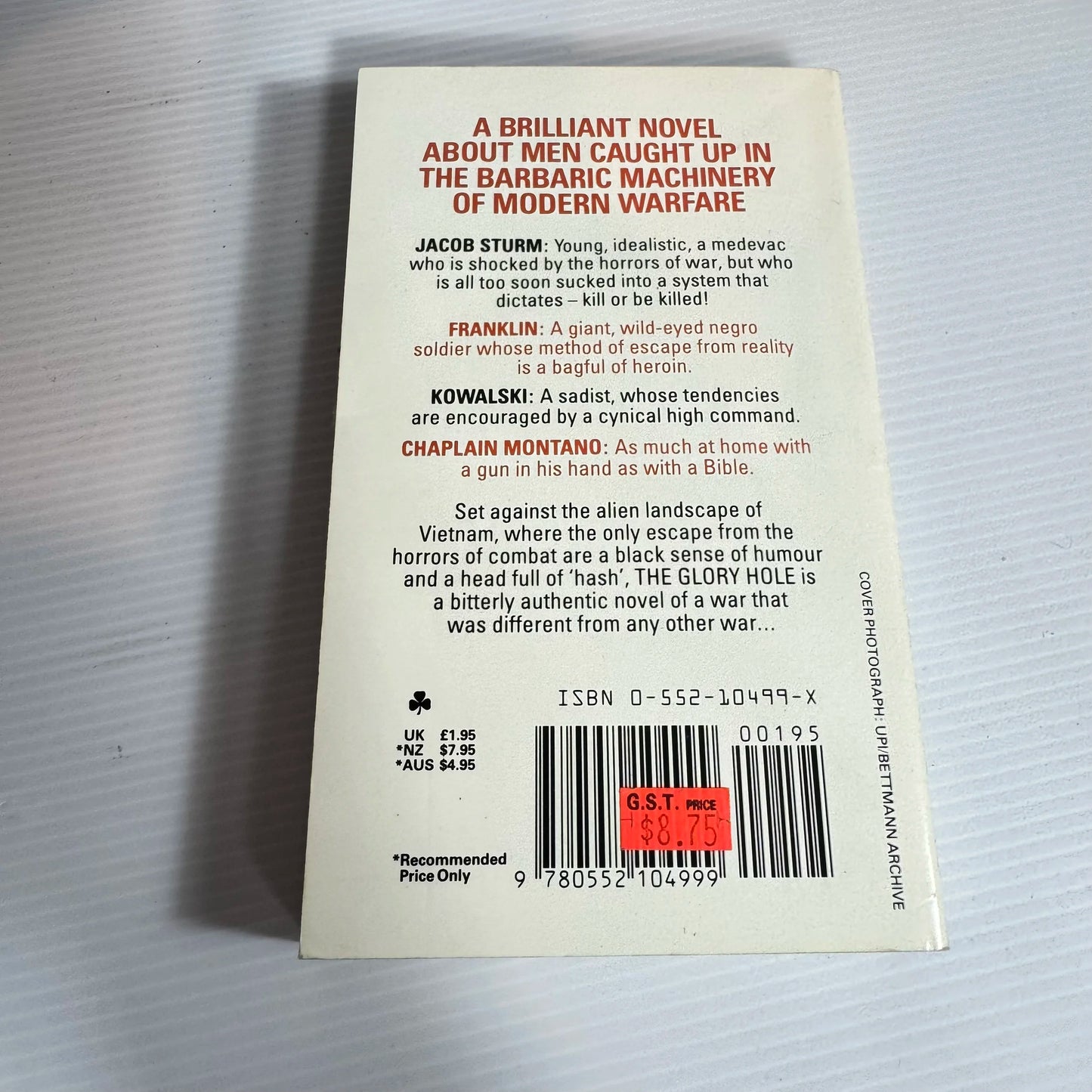 The Glory Hole - T. Jeff Williams (Vintage 1985) – Second Chance Books