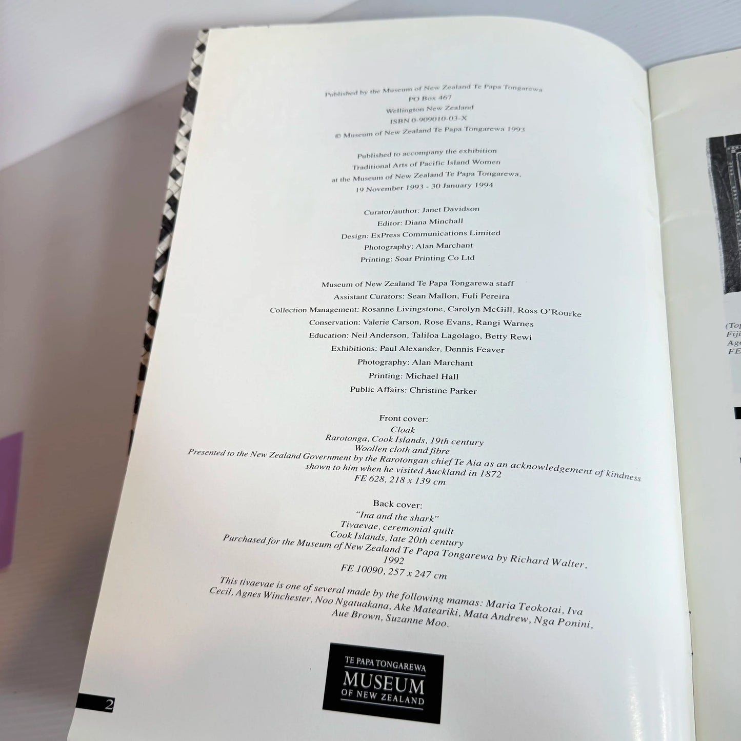 Traditional Arts of Pacific Island Women - Te Papa (Vintage 1994 ...